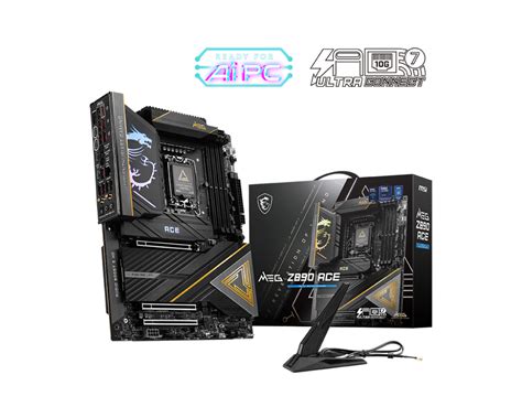 Meg Z890 Ace Gaming Motherboards｜best Motherboard For Ai Pc｜msi