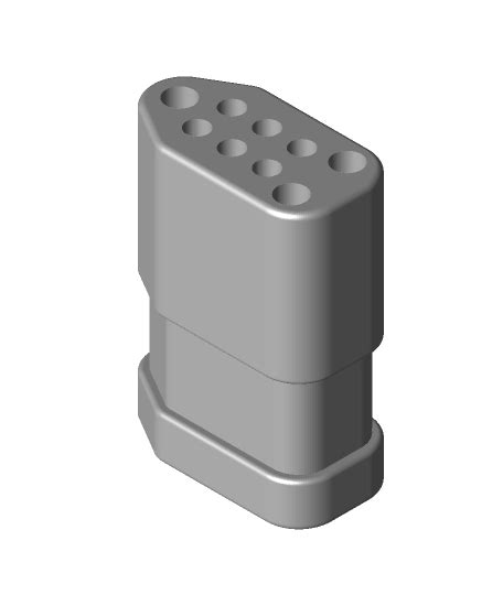 Tag Connect Tc2030 Idc 3d Model Perinski Thangs