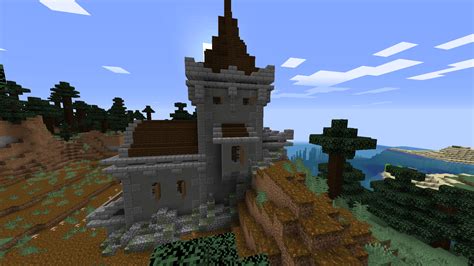 A Castle In The Forest Inspired By Uswordselfmc S Build Rminecraft