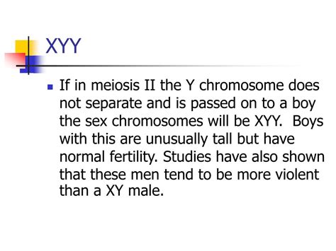Ppt Autosomal And Sex Chromosome Abnormalities Powerpoint