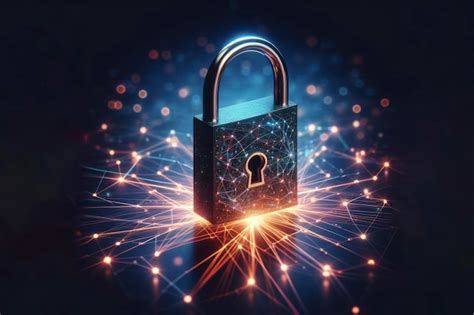 Premium Ai Image Creative Idea For Internet Security Encryption And