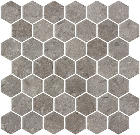 Hex Xl Normatech Dark Taupe Matte Glass Mosaic By Onix