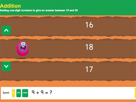 Addition To 20 Adding One Digit Numbers Interactive Game KS1 Number Teaching Resources