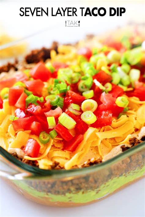 Next Level Seven Layer Taco Dip