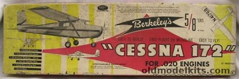 Berkeley Cessna 172 Early Style 23 Inch Wingspan 24 2