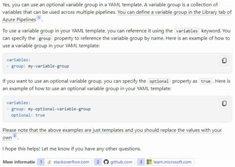 Optional Variable Group In Azure Pipelines Yaml Stack Overflow