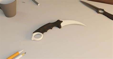 Karambit Knife By Lunar Download Free Stl Model