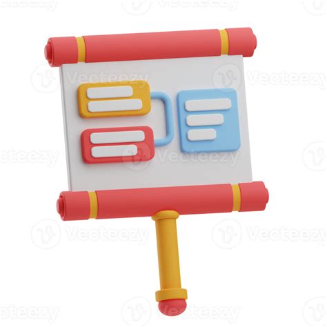 Mentoring And Training Object Presentation 3d Illustration 36487122 Png