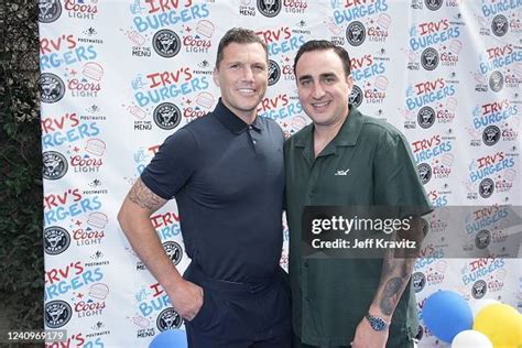 Sean Avery And Dominic Morano Celebrate National Burger Day At The News Photo Getty Images