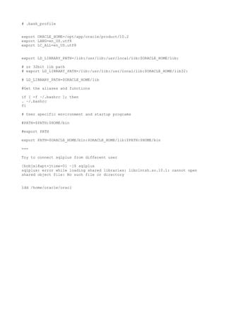 Bash Profile Txt