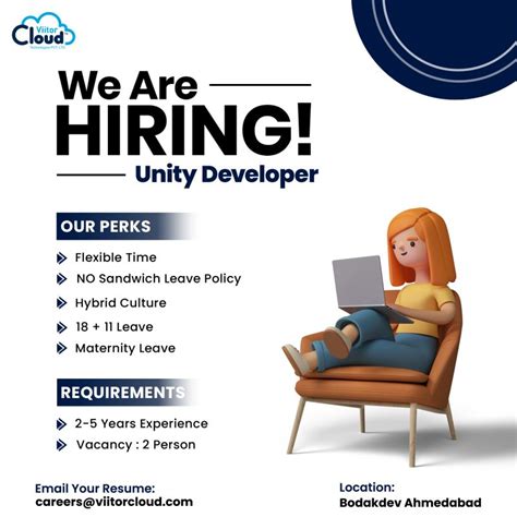 Maulik Joshi On Linkedin Jobseeksers Hiring Unitydeveloper Unitydeveloper Openings Unity