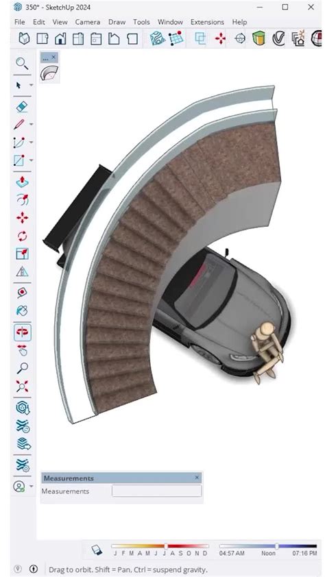 The Fastest Way To Create A Text On Any Curved Surface In Sketchup ————— Nice Towe… [video