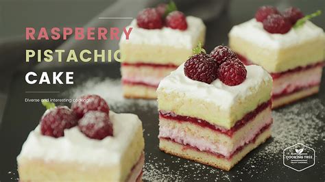 라즈베리 피스타치오 레이어 케이크 만들기 네이버 Tv