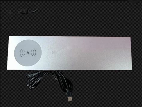 Pop Up Box Cable Cubby Slide Out With Wireless Charger 15 Watt