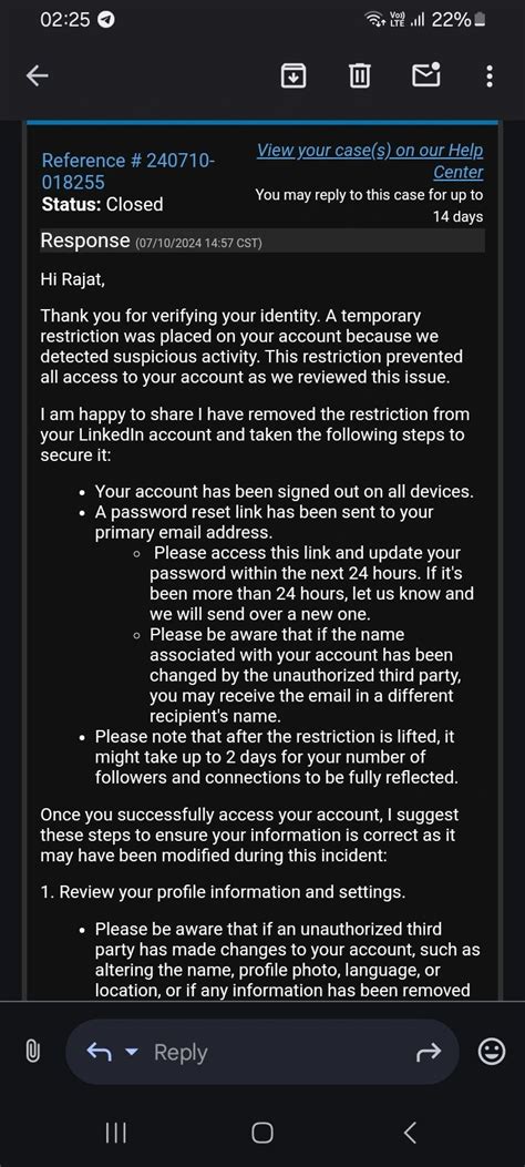 Rajat Pathak On Linkedin Hello Connections Recently My Account Got Hacked And My Profile Was