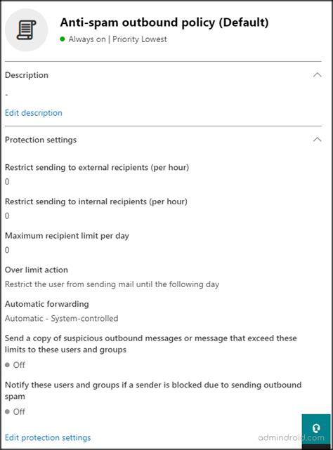 Configure Outbound Spam Policy In Microsoft 365 And Protect Your Organization Reputation