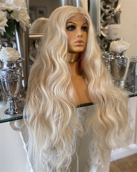 Kim K Blonde Curly Celebrity Hair Uk