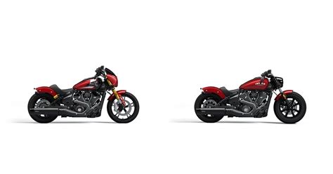 Motorrad Vergleich Indian 101 Scout 2024 Vs Indian Scout Bobber 2024