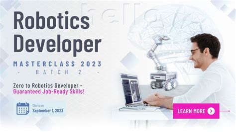 The Construct Robotics Institute On Linkedin 📢🤖 Exciting News Our Robotics Developer