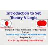 Pdf Introduction To Set Theory Logic