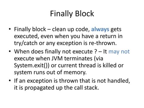 Introduction To Java Exceptions PPT