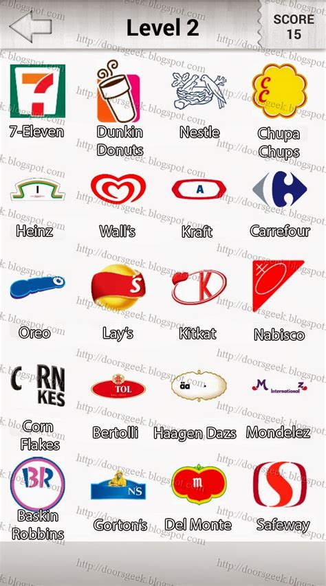 Printable Logo Quiz Questions And Answers
