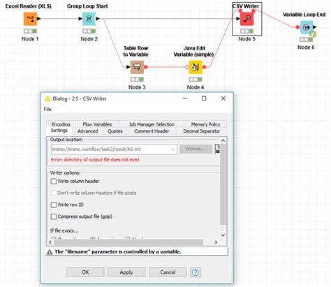 Extract Rows Data In Multiple Text Files And Name Files Basis A Row Cell Value Knime Analytics