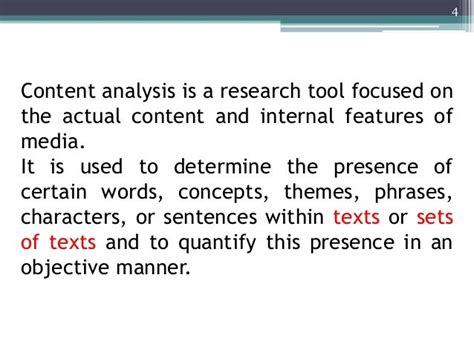 Content Analysis