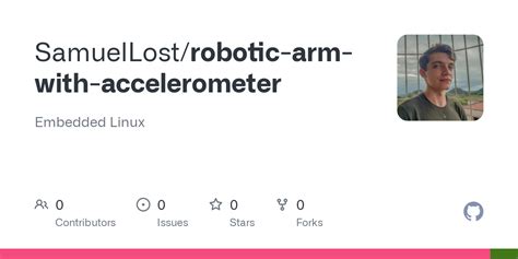Github Samuellostrobotic Arm With Accelerometer Embedded Linux
