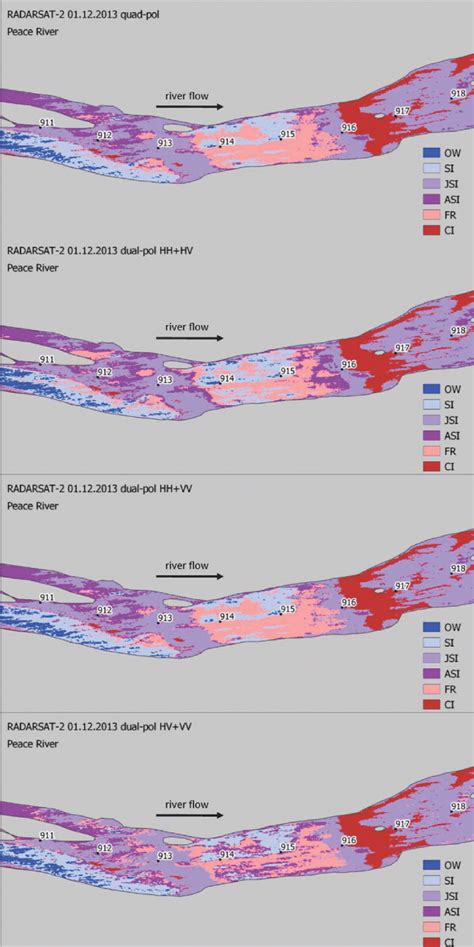 Images After Wishart Supervised Classification Of Radarsat 2 Quad Pol Download Scientific