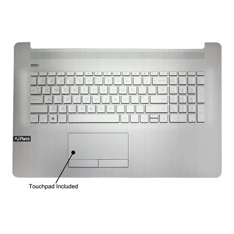 Original Hp 17 Ca1907ng Laptop Palmrest Keyboard Touchpad Silver £226 99 Picclick Uk