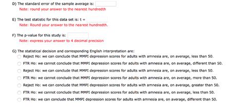 Solved The Minnesota Multiphasic Personality Inventory M