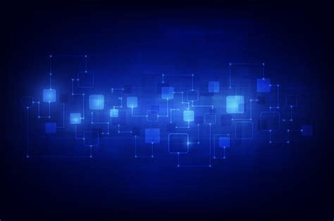 Premium Vector Abstract Circuit Networking Blockchain Concept Background