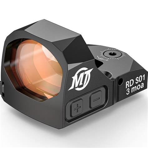 Buy MidTen Motion Awake Mini Red Dot Upgraded Mini Red Dot Optics For RMR Footprint 3 MOA