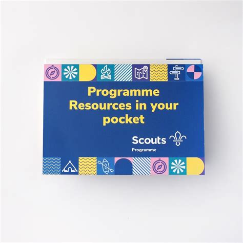 Scouts Programme Resources Card Foldable Scout Store