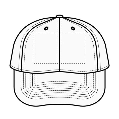 Hat Patch Template