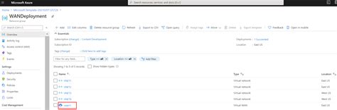 快速入門：使用 Arm 範本建立任意設定 Azure Virtual Wan Microsoft Learn
