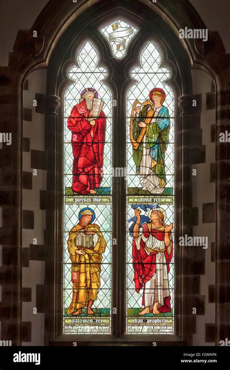 Stained Glass Window By Sir Edward Burne Jones And Made By The William