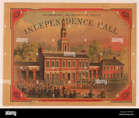 Independence Hall In Philadelphia Is A Historic Landmark Where The