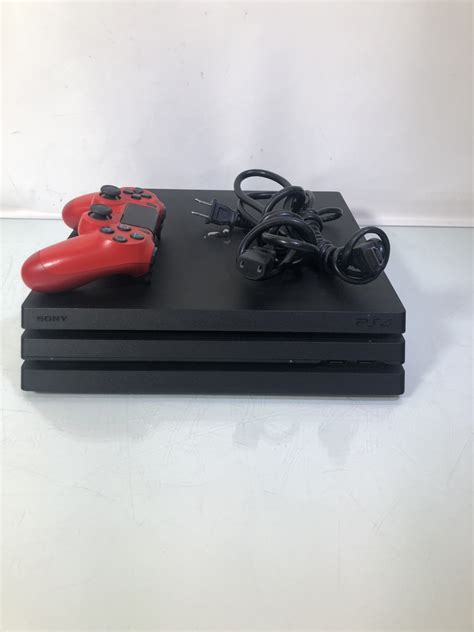 Sony Ps4 Pro System Cuh 7015b 1tb Console Black Bundle Good Buya