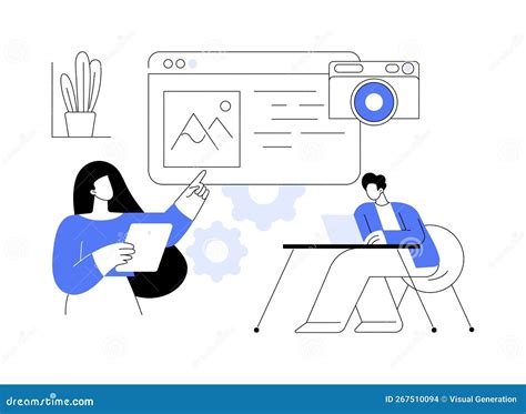 Photography Workshop Abstract Concept Vector Illustration Stock Vector