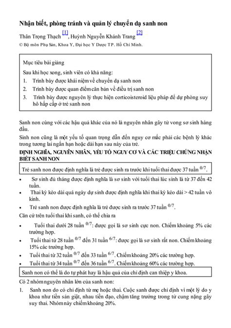 Chuy N D Sinh Non Pdf