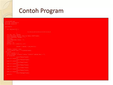 Materi Kuliah 15 Array Part 1 Ppt