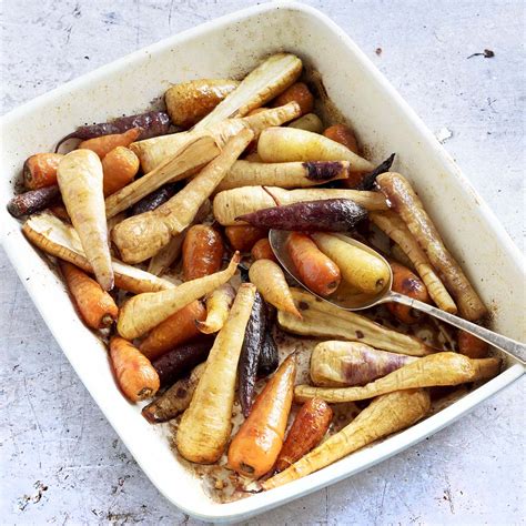 Maple Balsamic Roasted Carrots And Parsnips Sneaky Veg