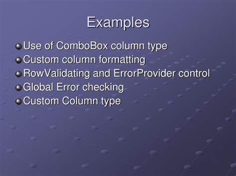 Ppt Datagridview Tips And Tricks Powerpoint Presentation Free