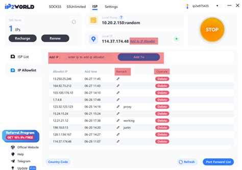 How To Configure Static Isp Proxy On Ip2 S5 Manager Ip2world
