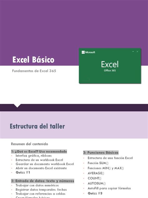 Excel Básico Microsoft Office 365 Pdf Microsoft Excel Software De Oficina