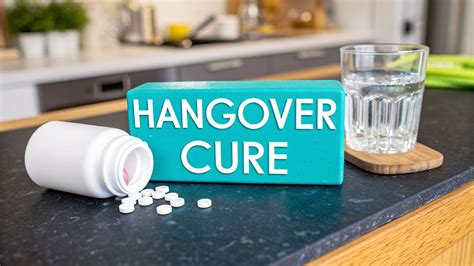 Hangover Cure Tablets Choosing The Right Supplement For Quick Relief