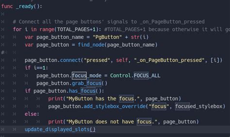 How To Make A Button Have Focused Style Programatically Rgodot