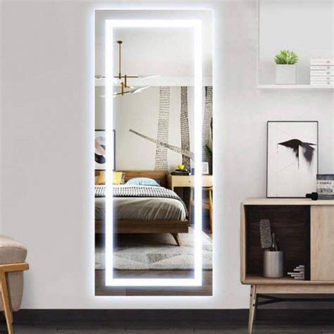 ᐉ Дзеркало в повний зріст Mlh 02 з фоновим Led підсвічуванням 50x100 см • Краща ціна в Києві